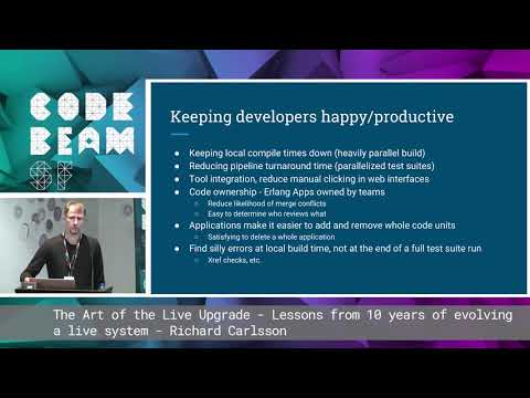 The art of the live upgrade - lessons from 10 years of evolving a live ...